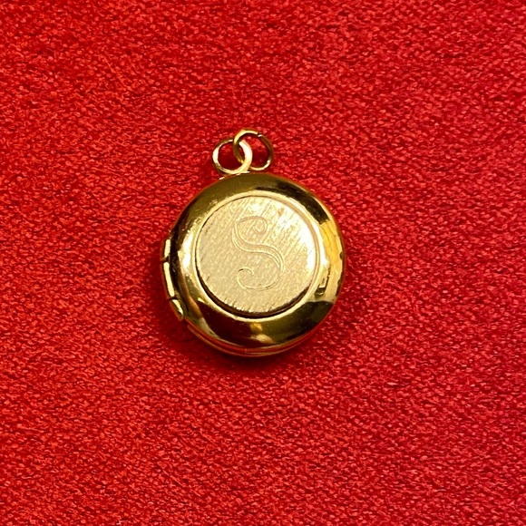 Accessories | Vintage Childs Monogram Locket | Poshmark